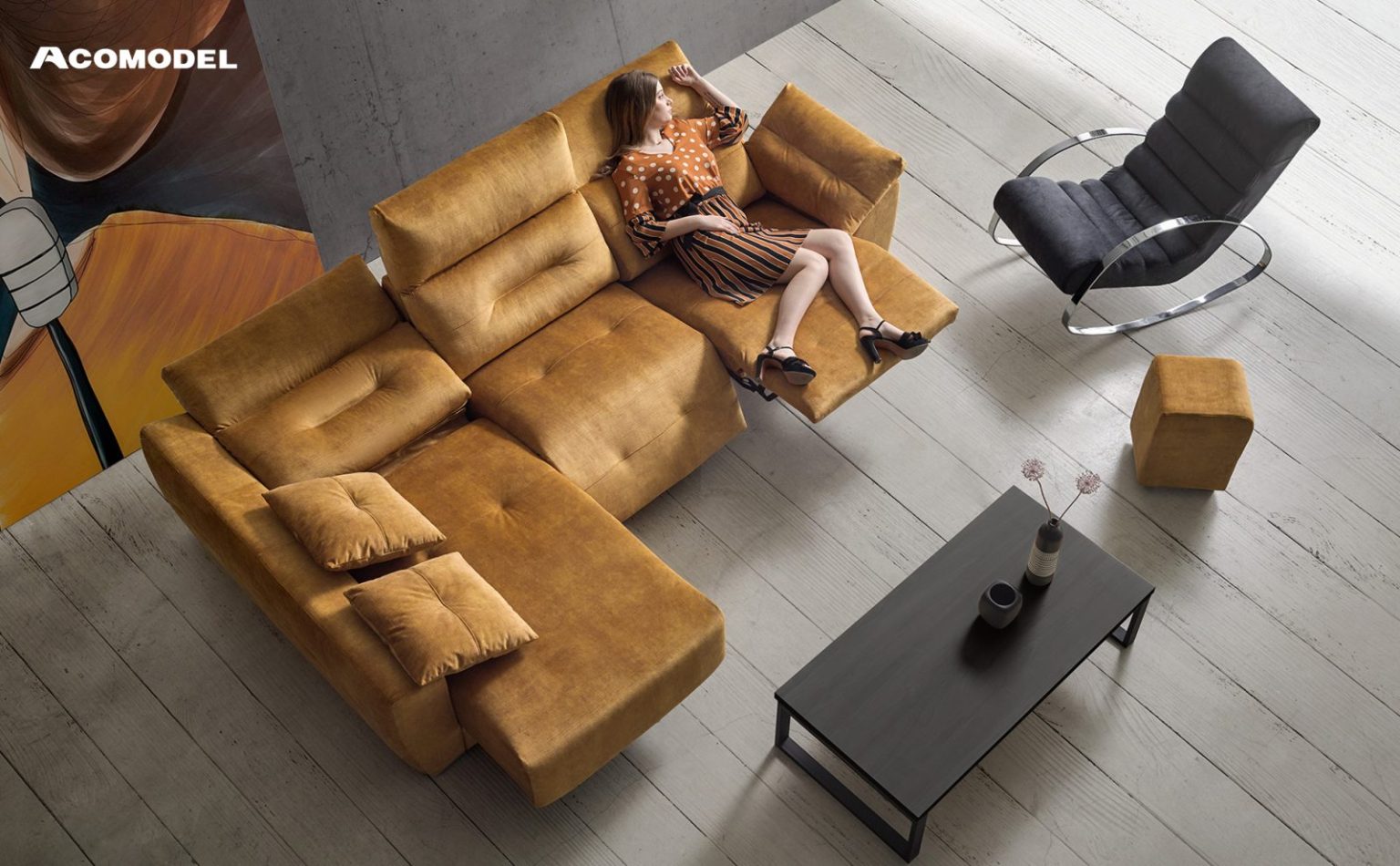 Sofá Modelo Celeste - Mobiliario HD